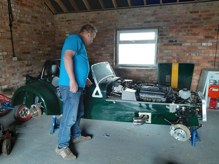 Caterham Seven Kit Car Project is on the move - Greenfields Academy