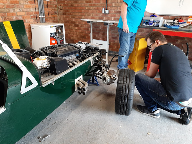 Caterham Seven Kit Car Project is on the move - CIT Academies